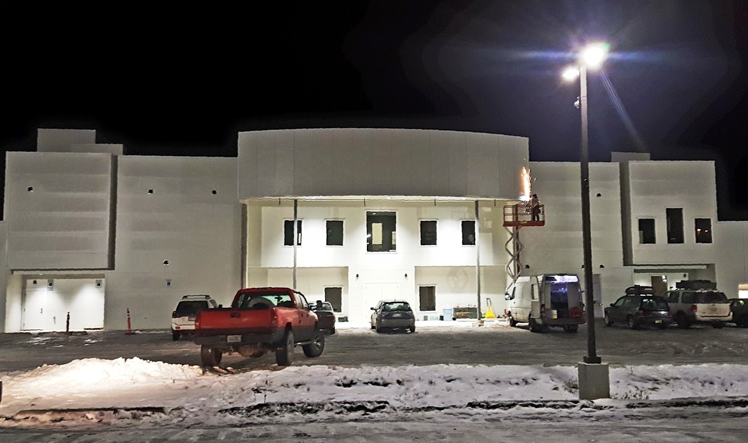 Alaska Masjid Construction Pictures